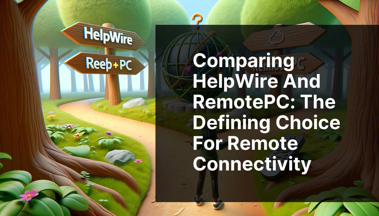 Comparing HelpWire and RemotePC: The Defining Choice for Remote ...